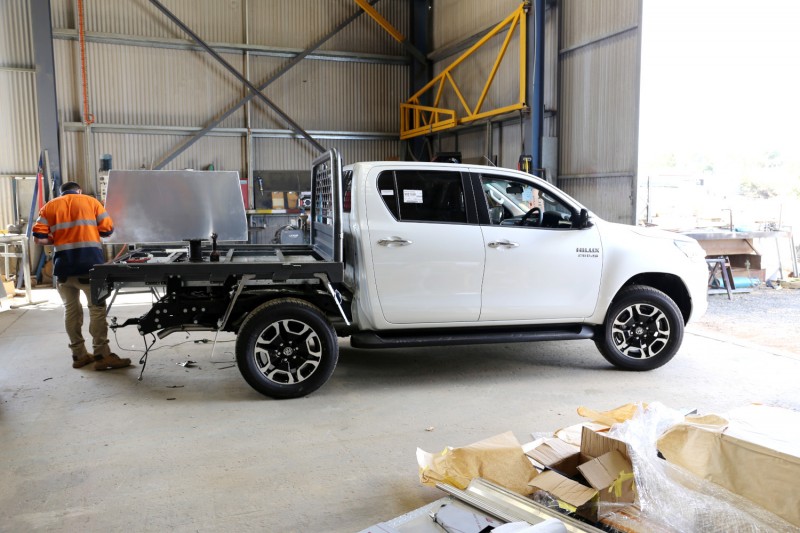 Hilux Dual Cab Tray