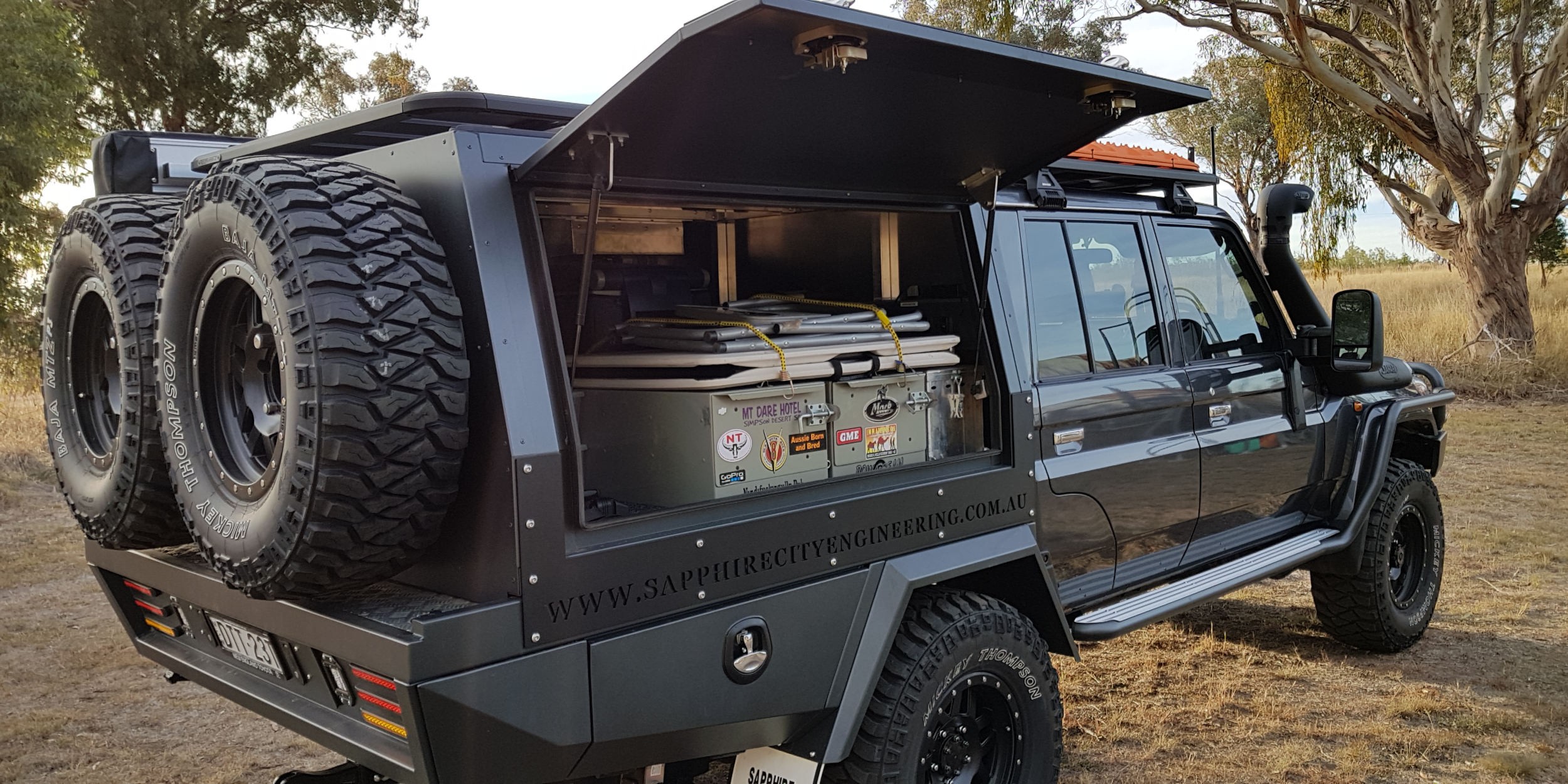 Sapphire City Engineering - Ute Trays, Trailers, Stock Grids ...