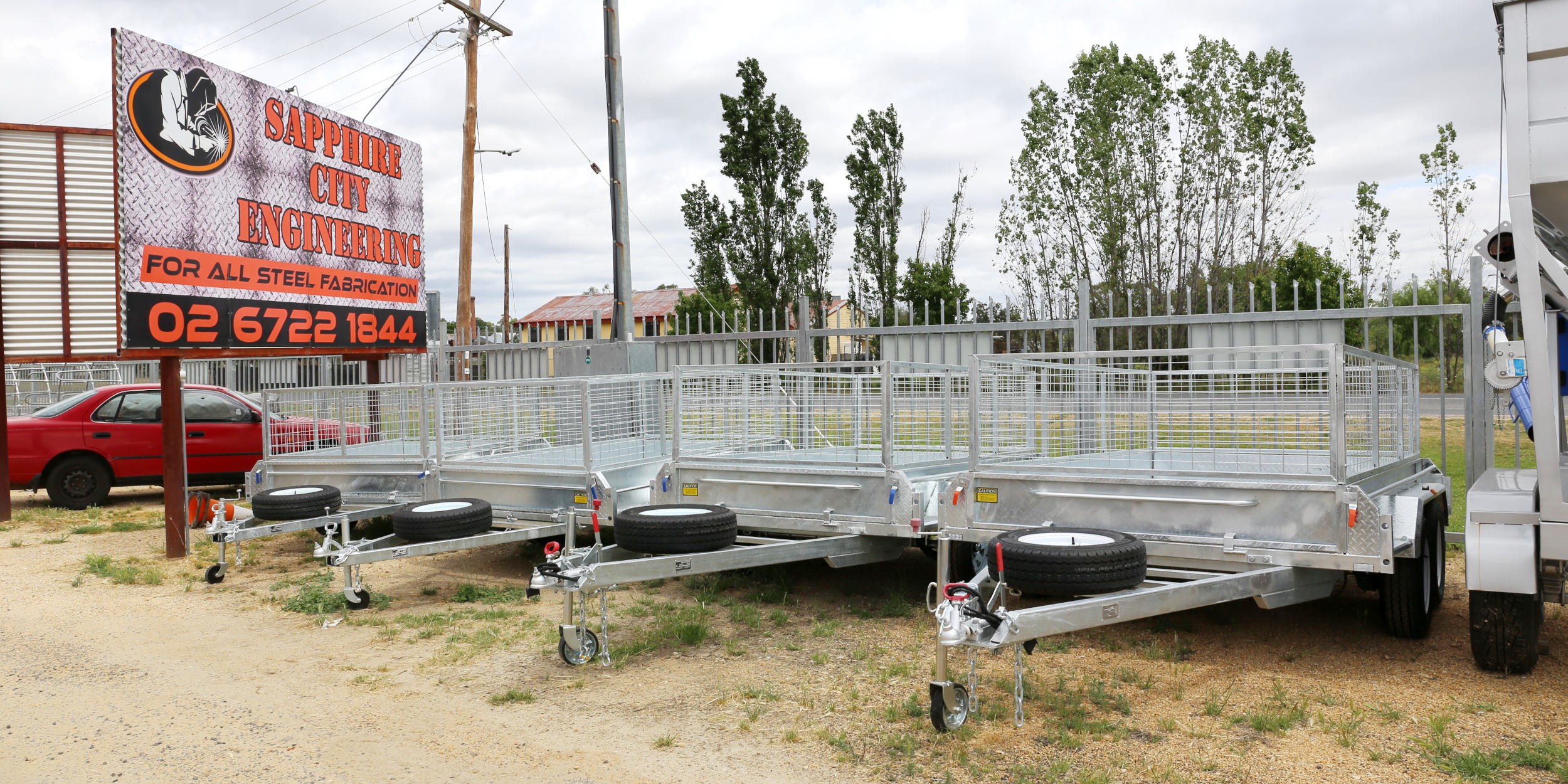 Sapphire City Engineering - Ute Trays, Trailers, Stock Grids ...