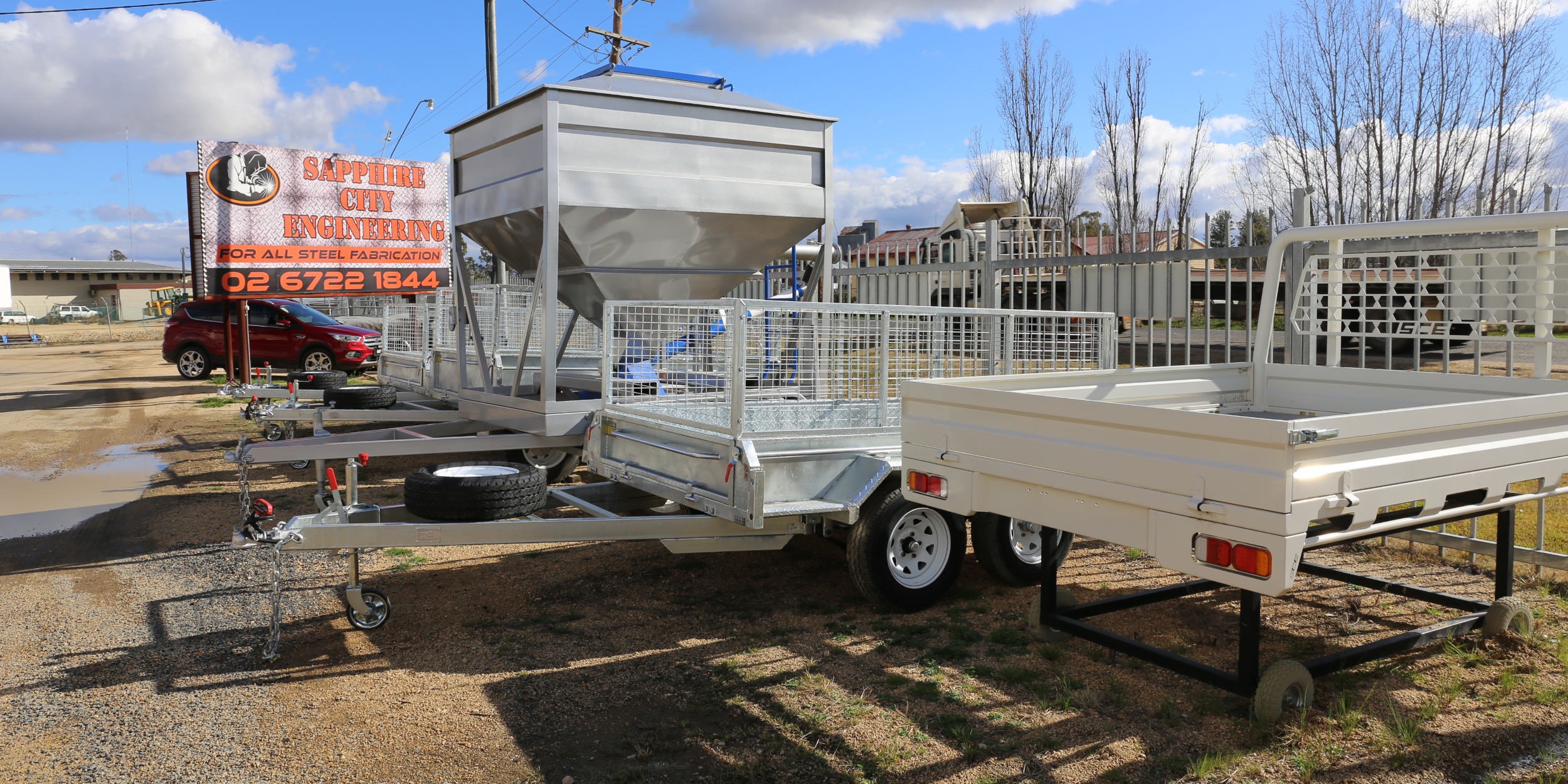 Sapphire City Engineering - Ute Trays, Trailers, Stock Grids ...