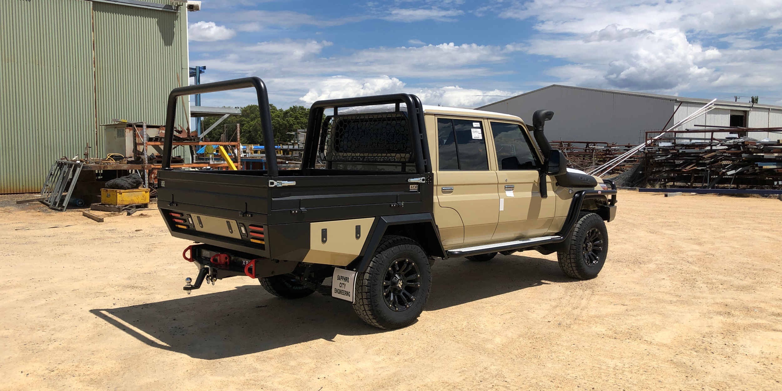 Sapphire City Engineering - Ute Trays, Trailers, Stock Grids ...